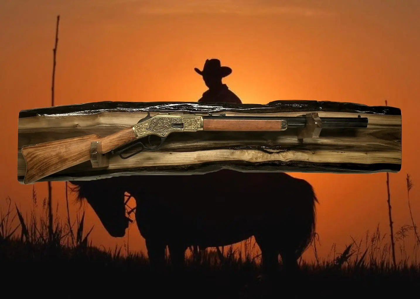 Rustic Gun Racks for Wall – Walker Wood Gifts