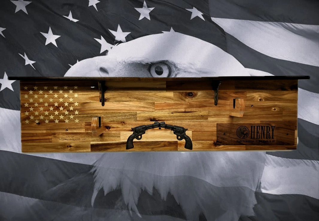 Rustic Gun Racks for Wall – Walker Wood Gifts