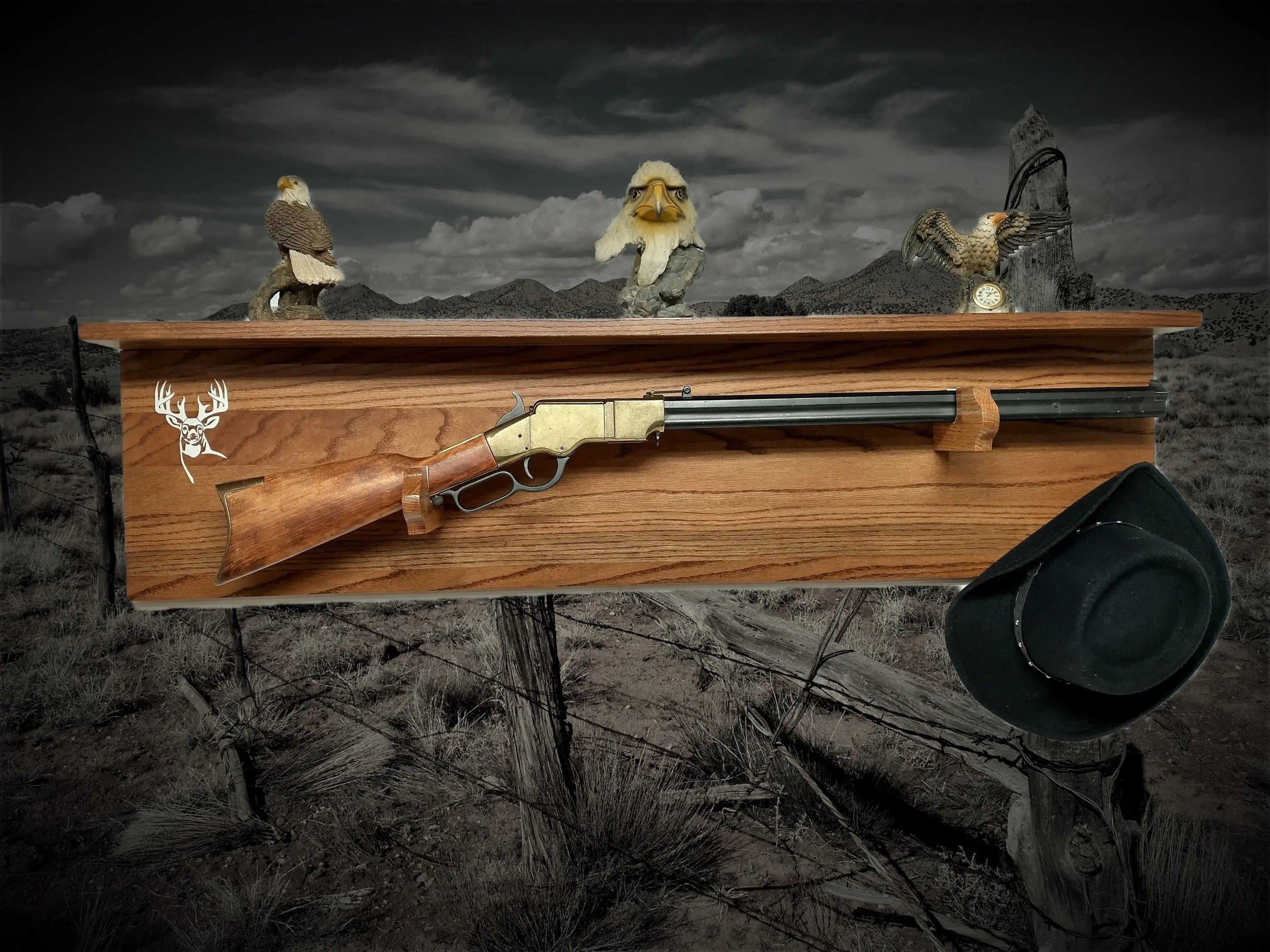 Rustic Gun Racks for Wall – Walker Wood Gifts