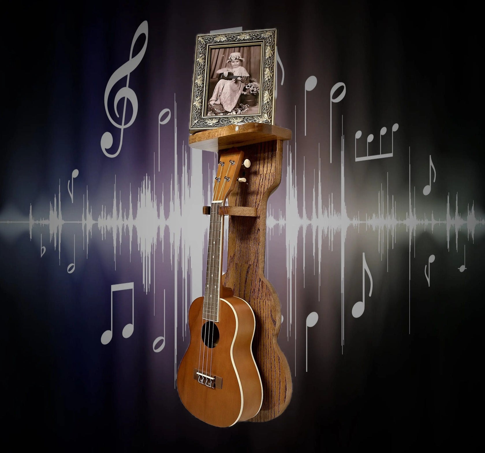 Minimalist Ukulele Rack - Stylish & Functional